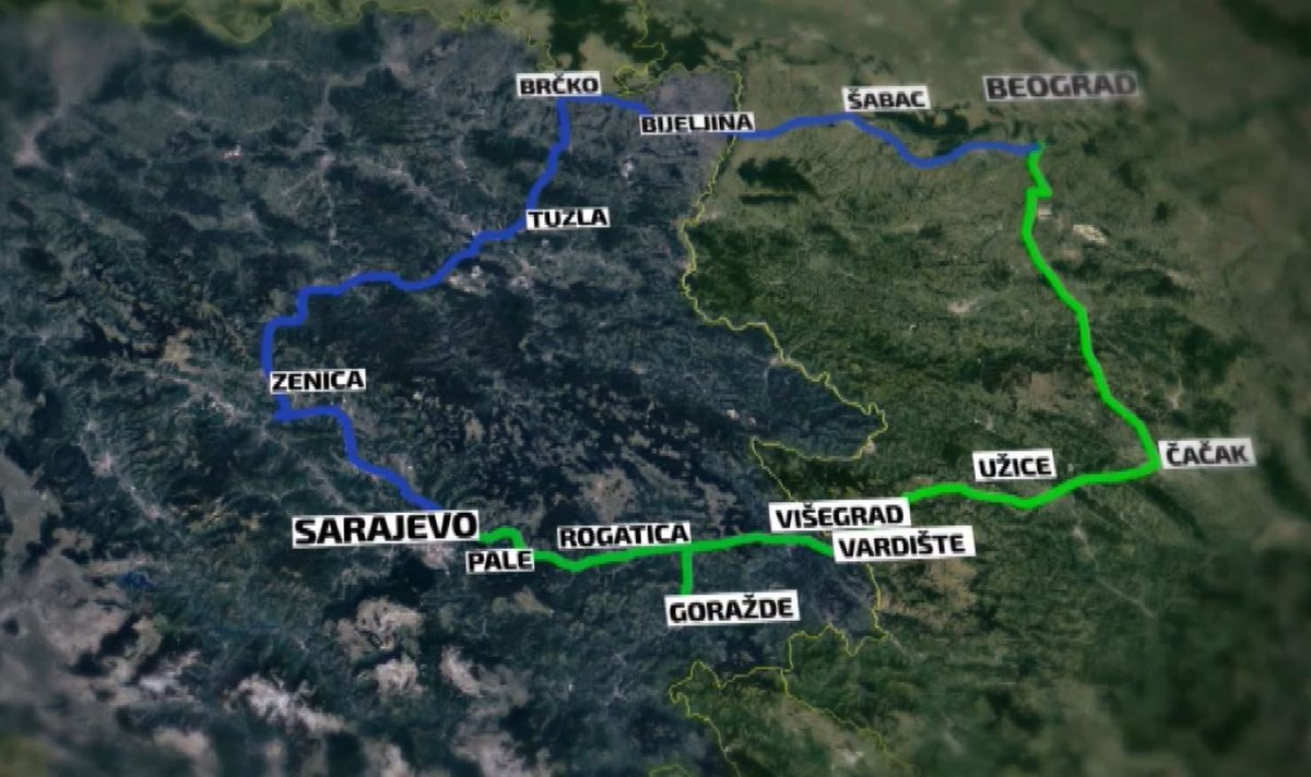 Autoput Sarajevo - Beograd: Dok Srbija gradi, BiH se misli