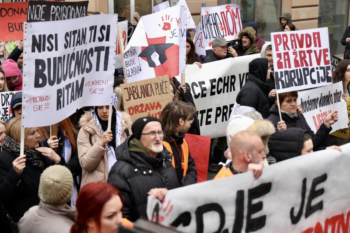 Protests in Sarajevo, Zenica demand accountability and reforms