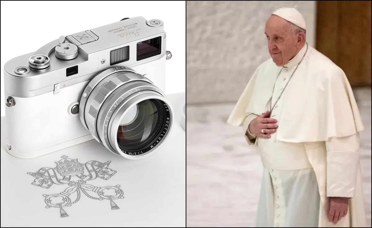 Fotoaparat pokojnog pape Franje prodat za vrtoglav iznos