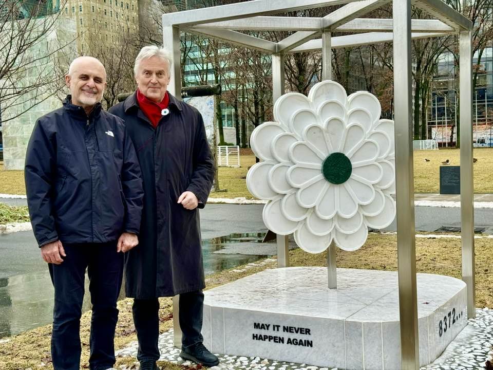 Memorijal ispred UN-a: Avdović zahvalio Lagumdžiji na istrajnosti i ...