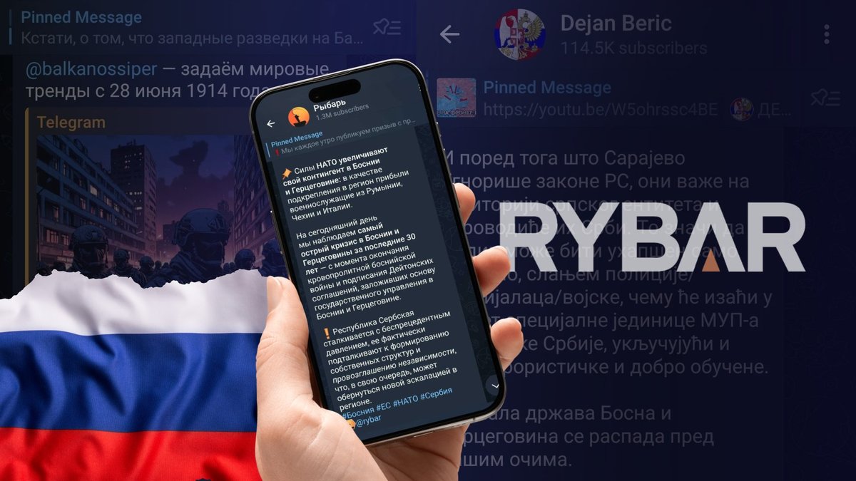 Specijalni rat protiv BiH: Proruski Telegram kanali sa milionima čitalaca