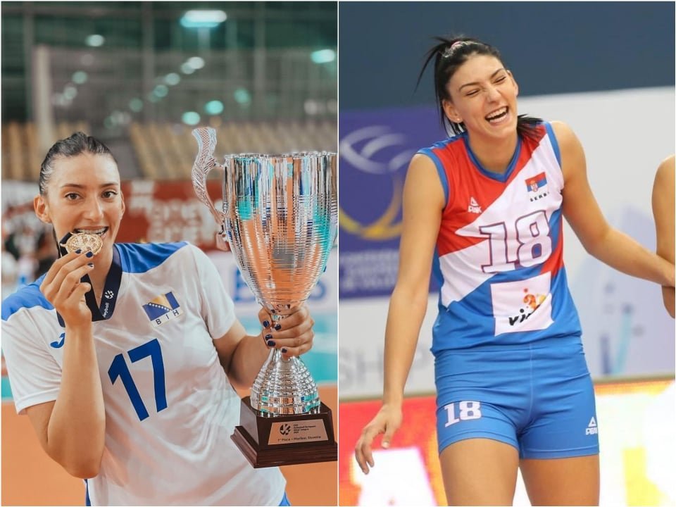 Sisters to face off against each other at BiH - Serbia volleyball match