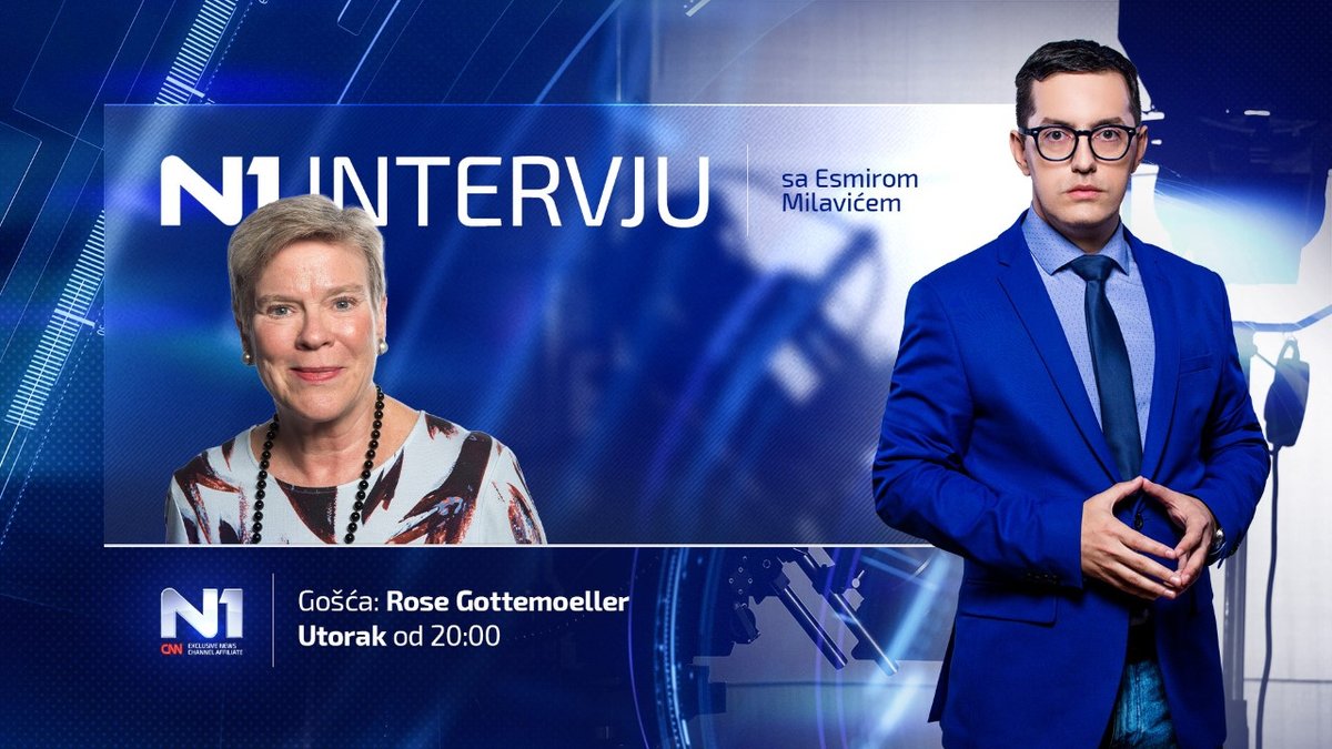 Rose Gottemoeller večeras u intervjuu na N1