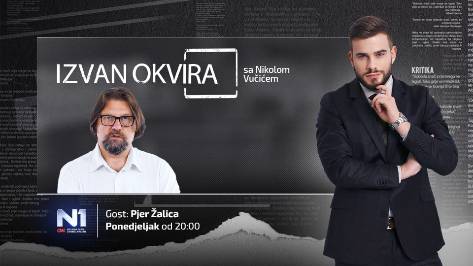 Pjer Žalica večeras od 20 sati gost emisije Izvan okvira