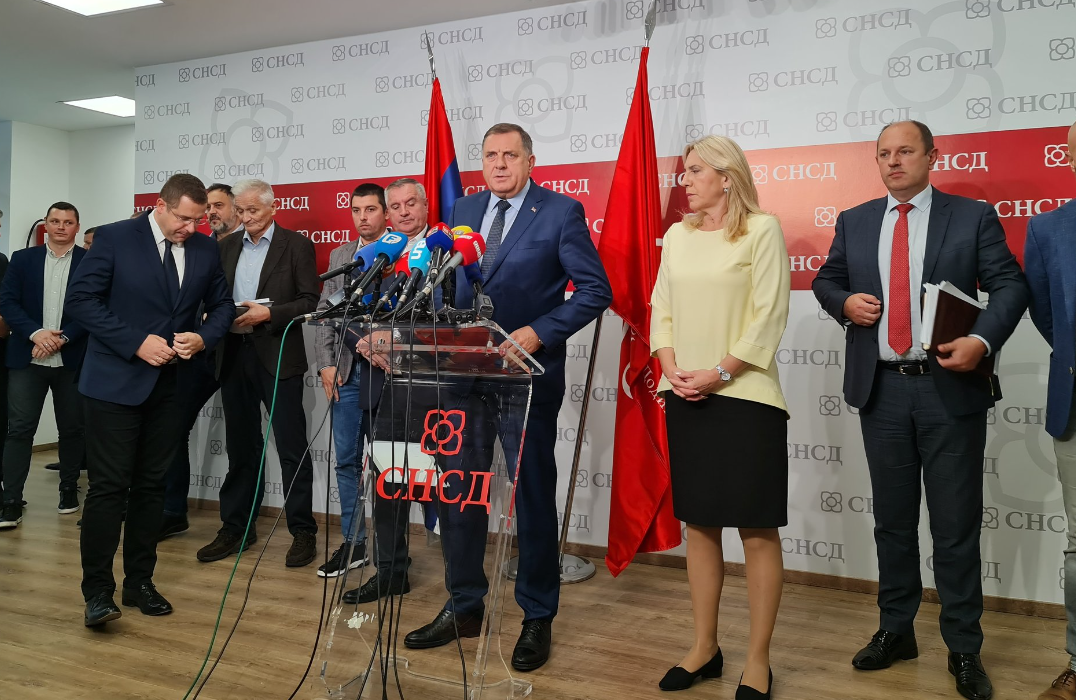 Dodik announces criminal charges against Bosnia's electoral authority ...
