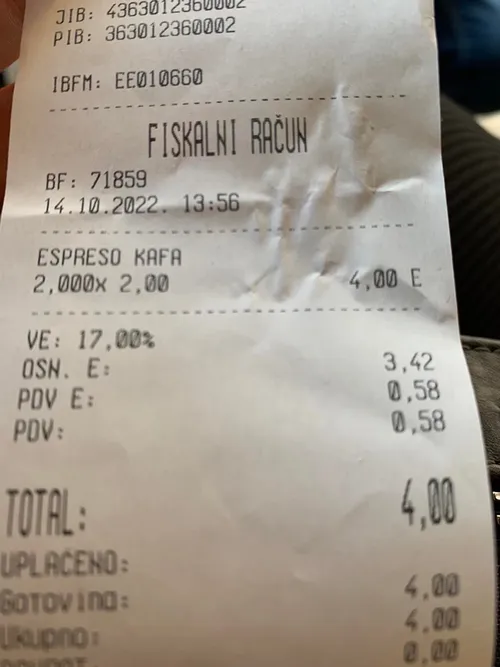 Nekada bila 0,50 KM: Provjerili smo cijene kafe u kafićima BiH (FOTO)