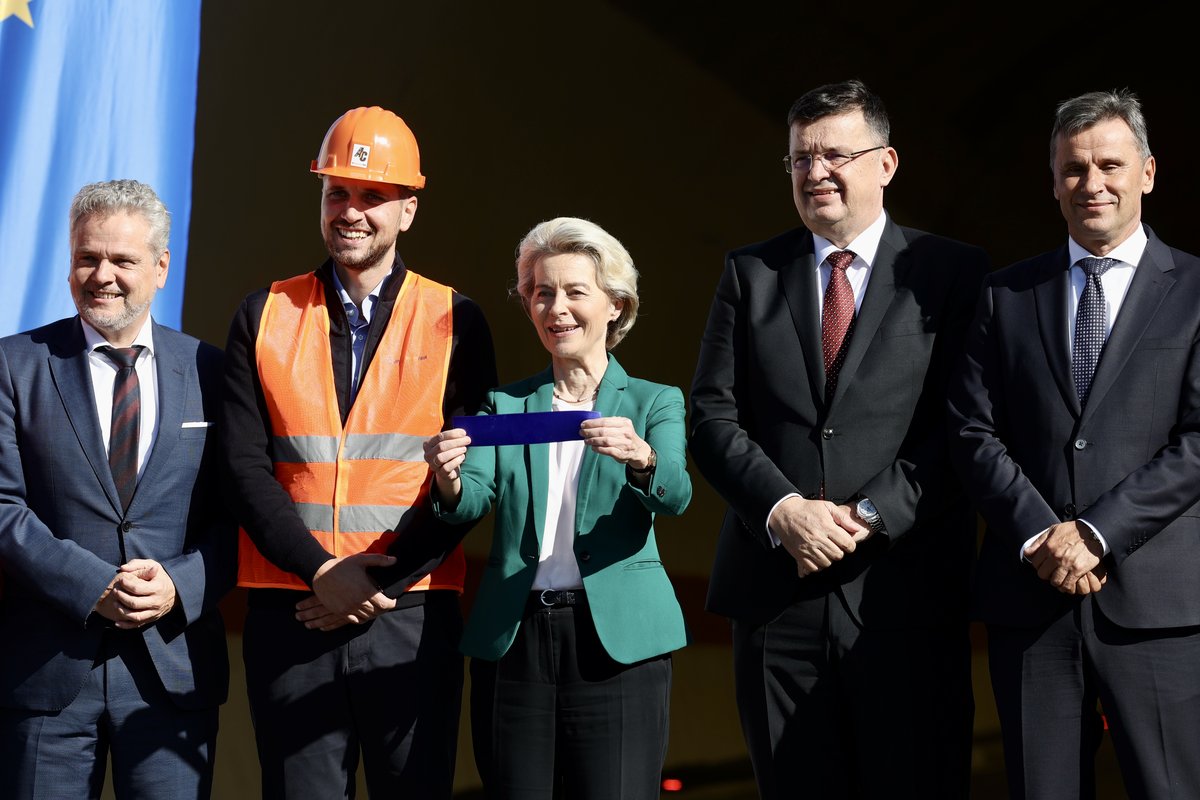 EC President opens Tunnel Ivan and new subsection of Corridor 5C in BiH
