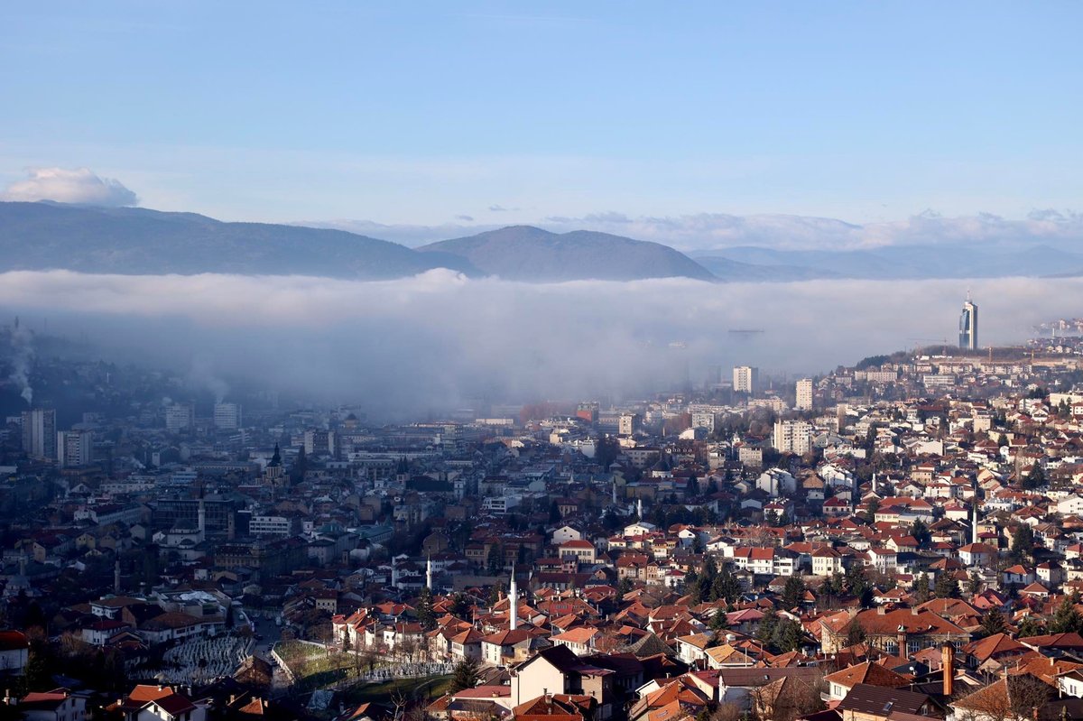 Zrak u Sarajevu danas znatno bolji, grad konačno prodisao