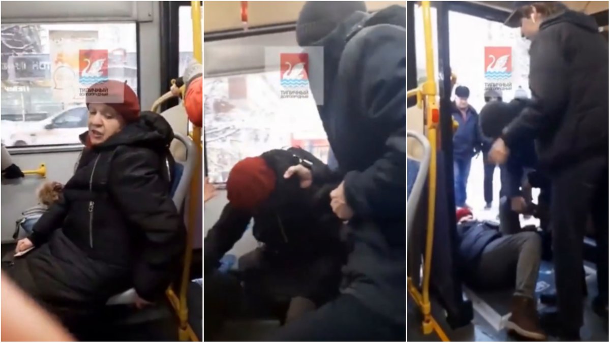 Starica u busu naglas kritikovala Putinov rat, pa je na silu izbacili ...