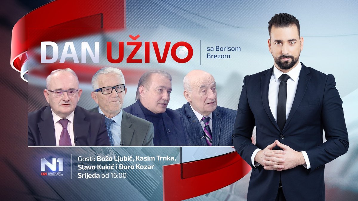 Božo Ljubić, Kasim Trnka, Slavo Kukić i Đuro Kozar u Danu uživo