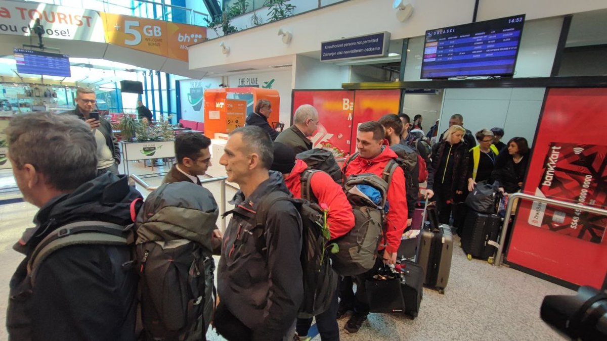 Prva grupa bh. spasilaca vratila se iz Turske