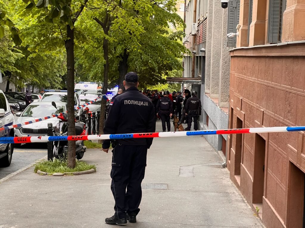 Teenager opens fire in Belgrade school