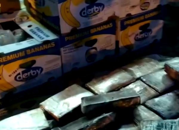 Grčka: U luci Pirej zaplijenjen 161 kilogram kokaina sakriven u bananama