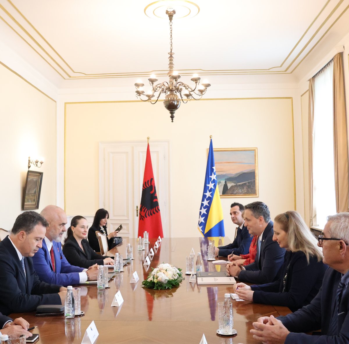 Bosnia's Becirovic tells Edi Rama RS entity is blocking Berlin Process ...