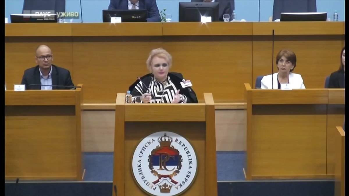 Slijepčević u NSRS ponovo podigla prašinu: Hvalila se pa zaprijetila ...