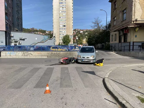Sarajevo: Udes u Paromlinskoj ulici, jedna osoba povrijeđena