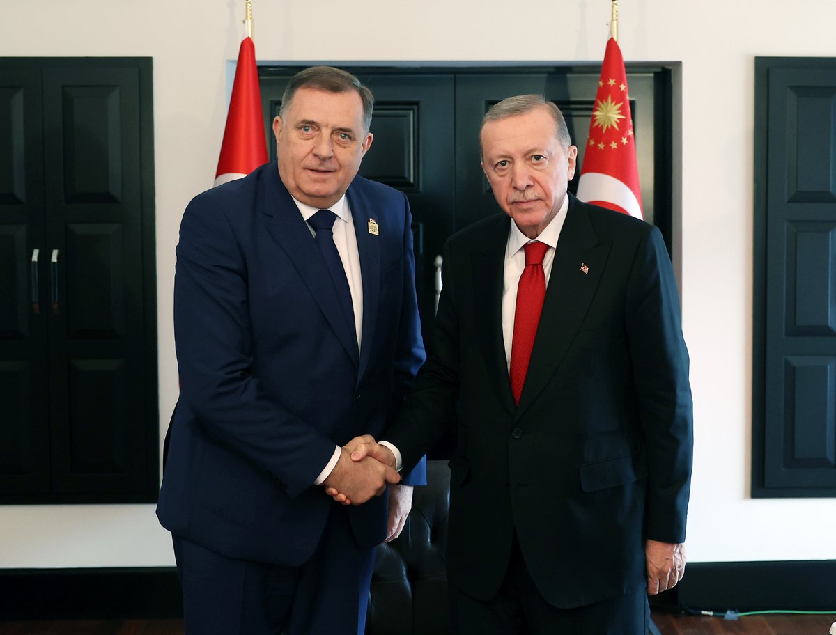 Erdogan wishes Dodik a happy birthday