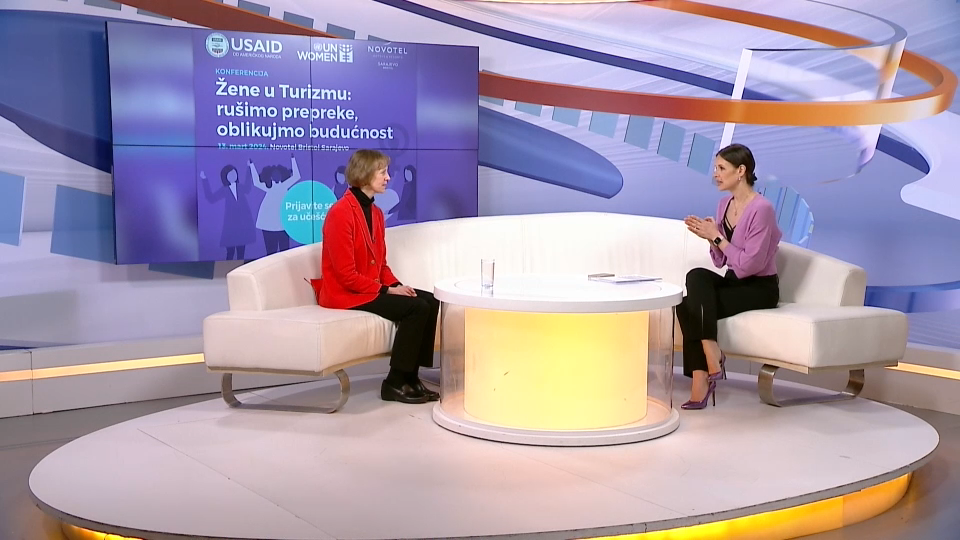 Direktorica misije USAID BIH Courtney Chubb za Novi dan o konferenciji ...
