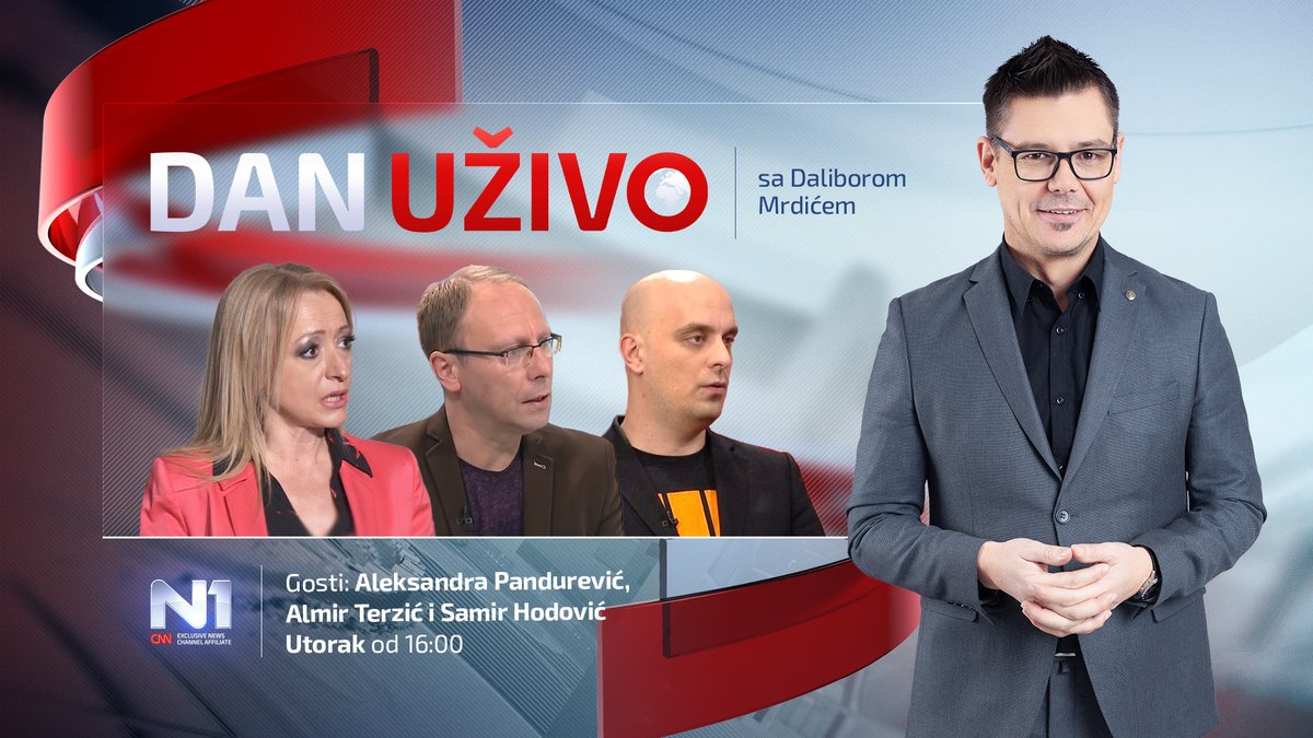 Pandurević, Terzić, Hodović u Danu uživo