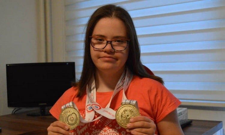 Edna Šunjić, djevojka sa Downovim sindromom: Niže uspjehe u sportu, ali ...