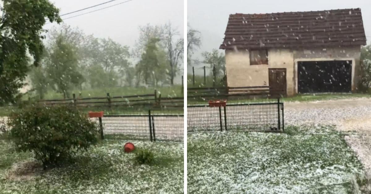 Bugojno pogodilo jako nevrijeme (VIDEO)