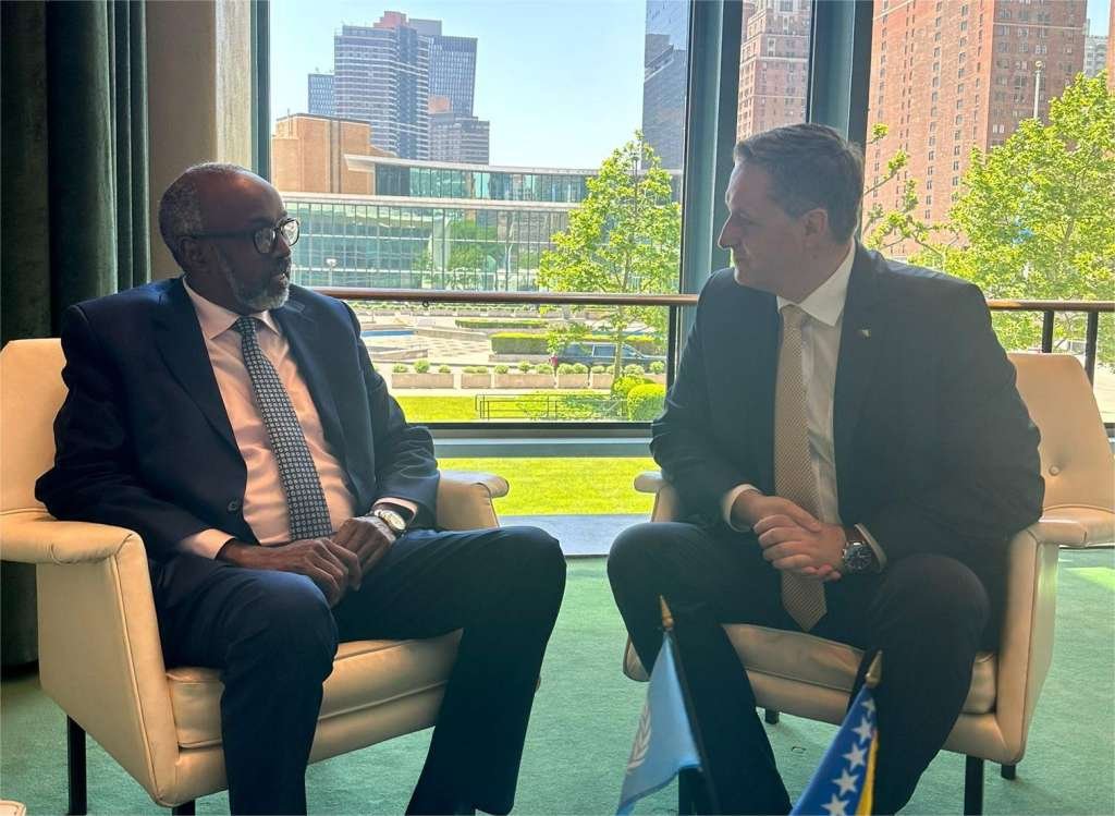 Becirovic discusses Srebrenica Resolution with Somali Ambassador at UN ...