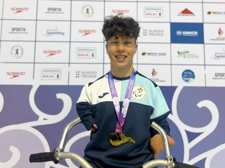 Bosnian para-swimmer Ismail Barlov wins gold at World Series in Berlin