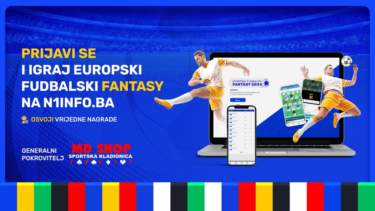 Sve spremno za spektakl: Zaigrajte Fantasy Football na N1 i osvojite EURO