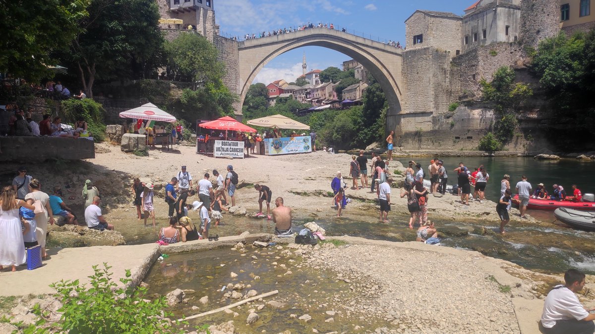 Pred nama još jedan toplotni val: Mostarci i turisti spas od vrućine ...