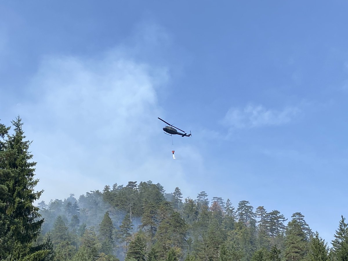 BiH military helicopter crashes at Jablanicko Lake