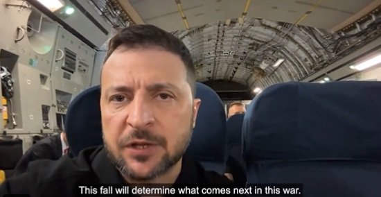 Zelenski se javio iz aviona na putu za SAD: "Ova će jesen biti ...