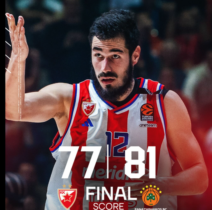 Zvezda prokockala 14 poena prednosti: Prvaci Evrope nose puni plijen iz ...