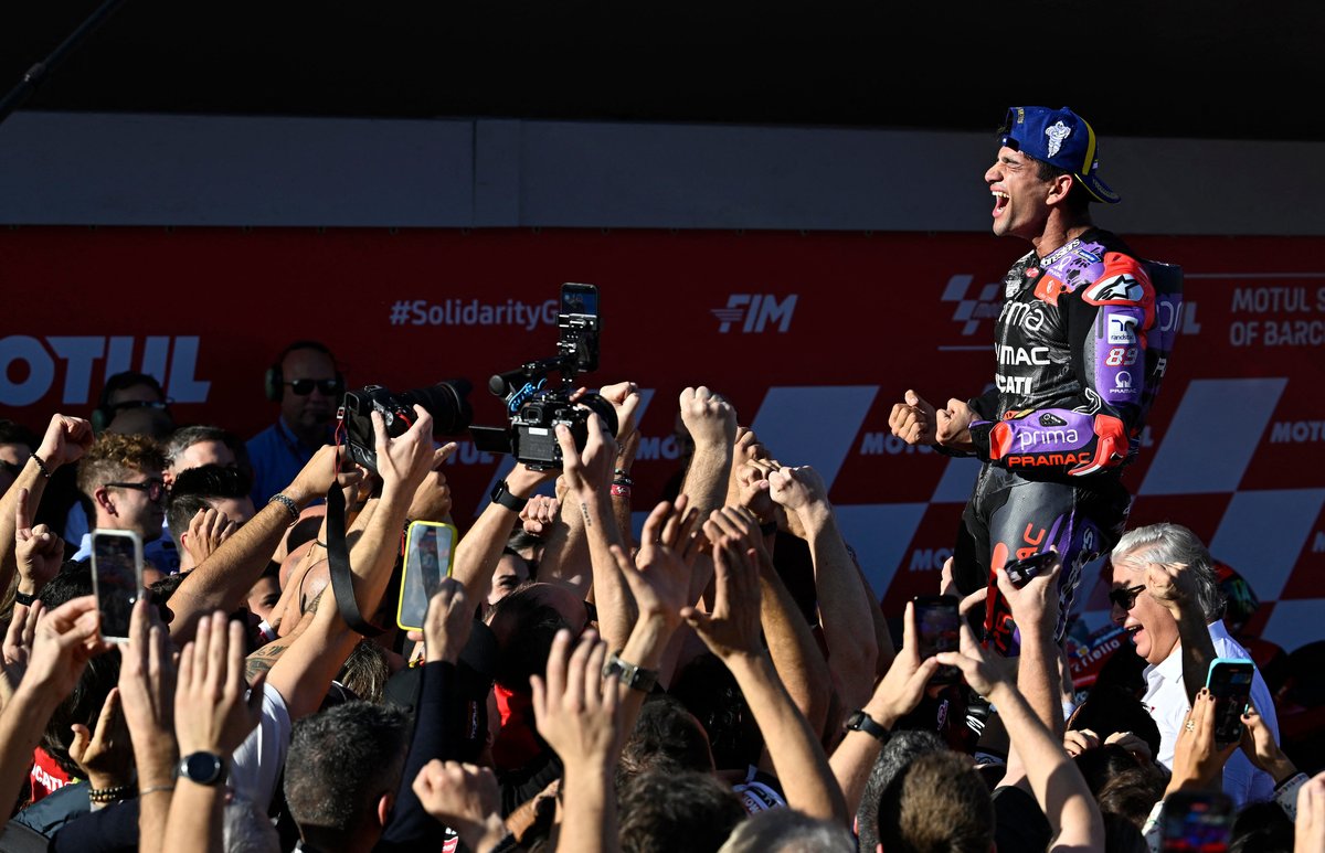 Luda Moto GP završnica sezone: Martin pobijedio samo na tri utrke tokom ...