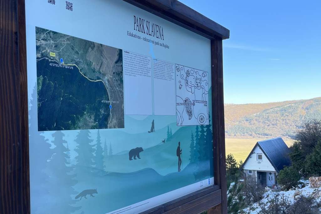 Mostar Tourism Board opens "Park Slavena" trail at Rujiste