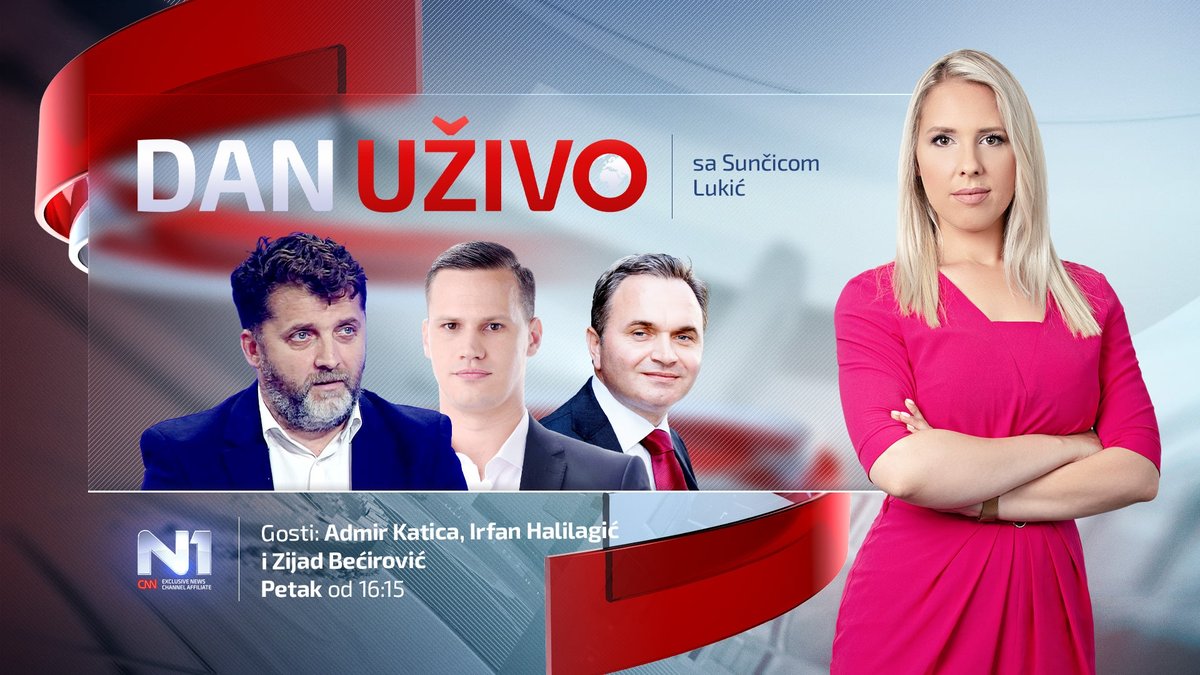 Admir Katica, Irfan Halilagić i Zijad Bećirović u Danu uživo