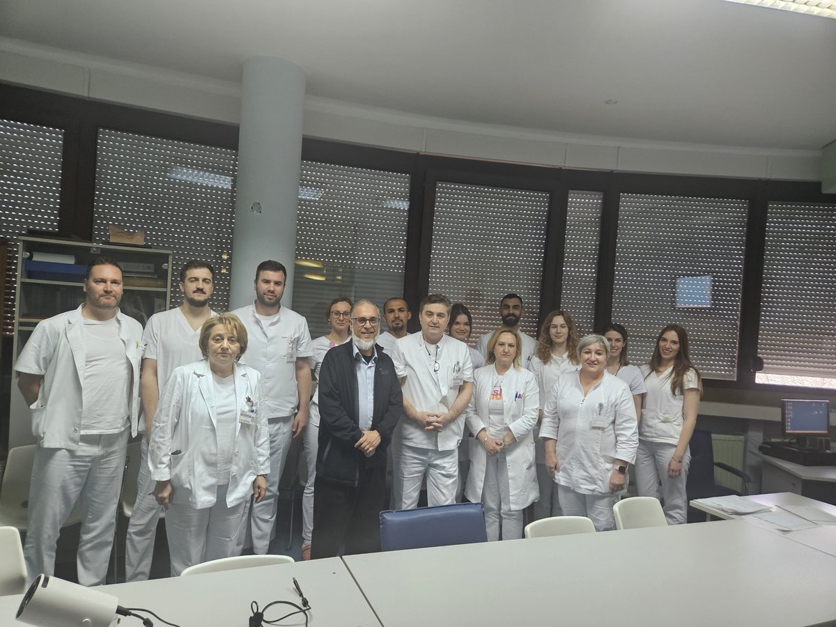 Doktor Sameer Imtiaz Ahmad posjetio Kliniku za očne bolesti KCUS-a