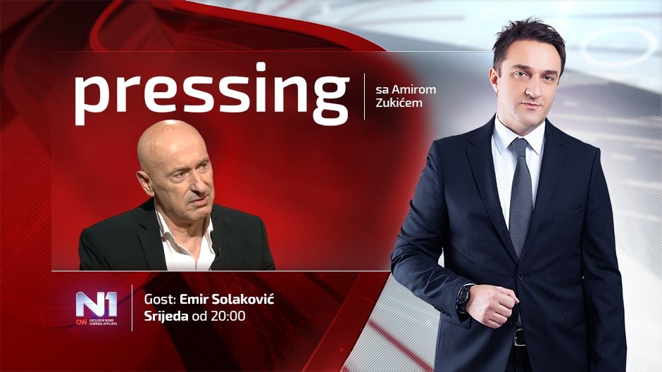Doktor Emir Solaković večeras gostuje u Pressingu