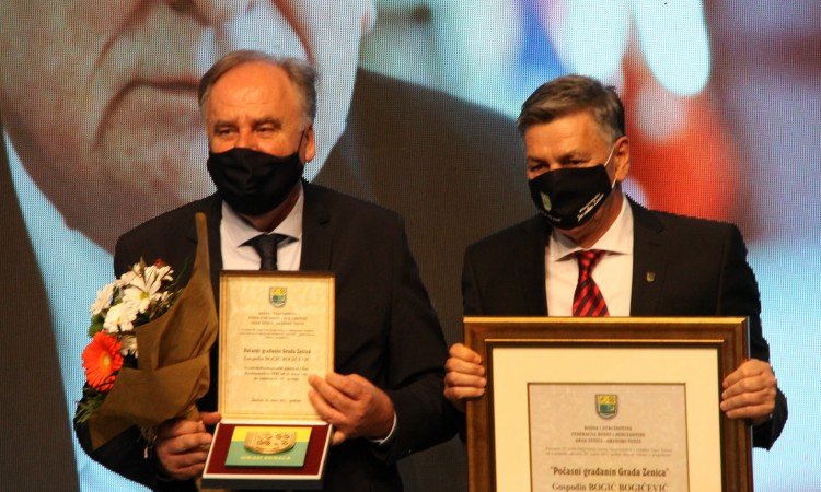 Bogic Bogicevic declared Honorary Citizen of Zenica