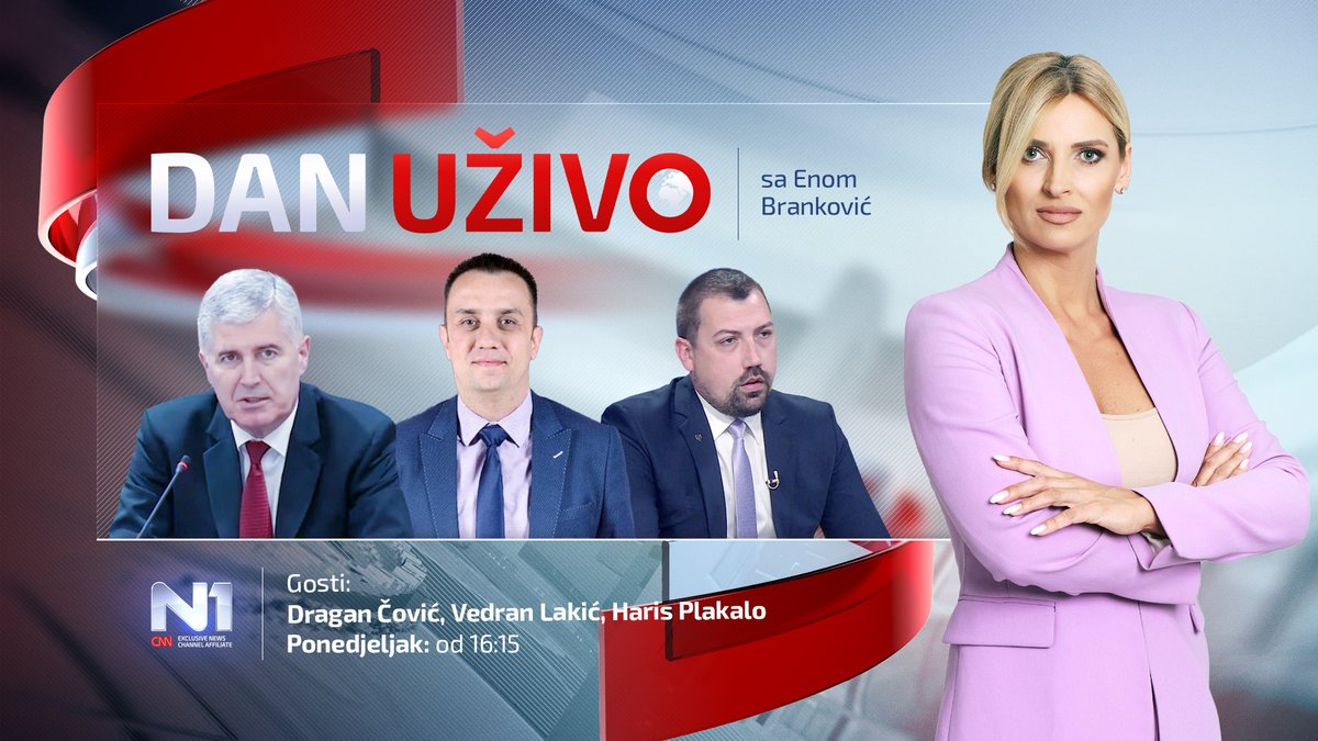 Dragan Čović ekskluzivno na N1
