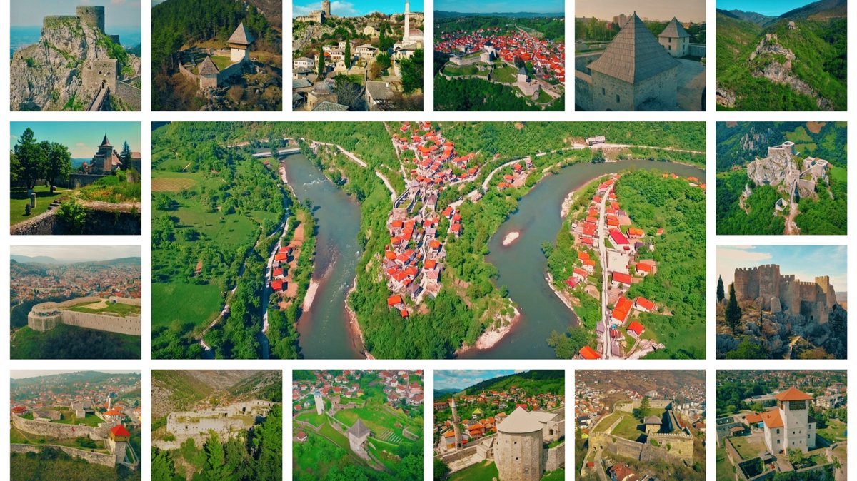 Najljepši stari gradovi, srednjovjekovne utvrde i dvorci u BiH