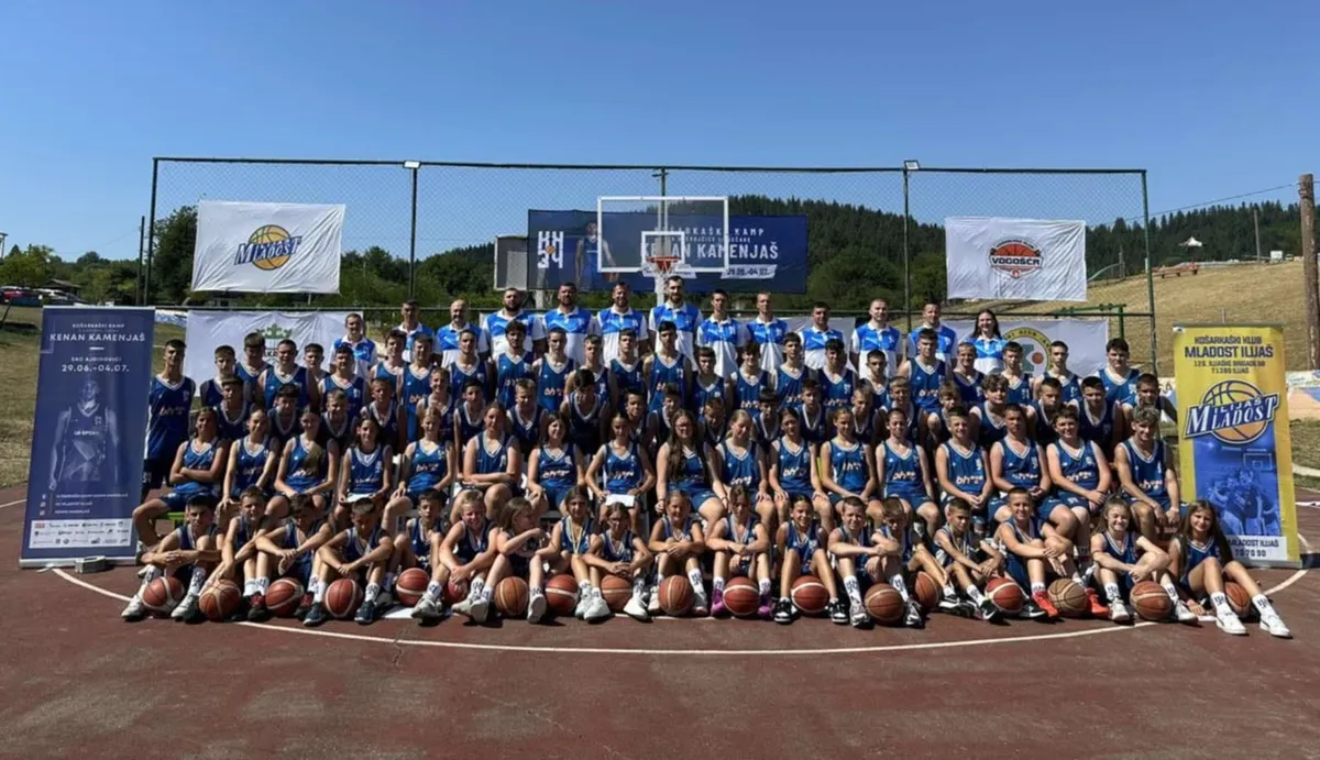 Kamp „Kenan Kamenjaš“ okupio 90 mladih košarkaša sa cijelog Balkana (FOTO+VIDEO)