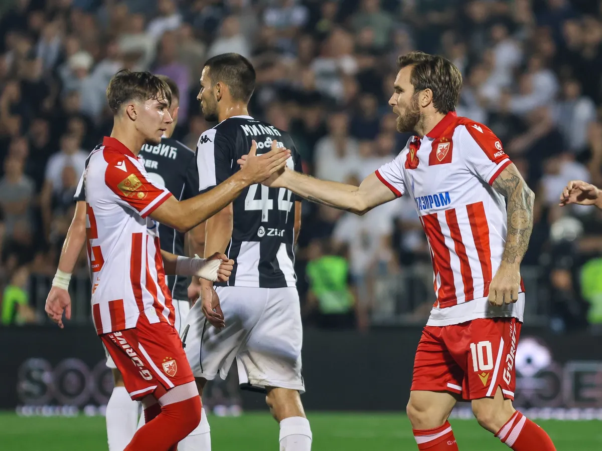 Crvena zvezda pobijedila Partizan u 177. vječitom derbiju Srbije