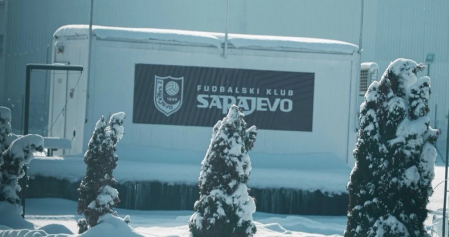 Snijeg je poremetio planove Fudbalskog kluba Sarajevo