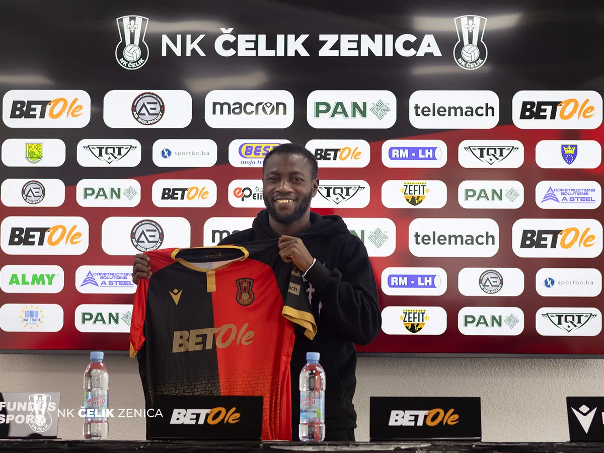 Čelik gradi tim za Premijer ligu: Joseph Amoah stigao na Bilino polje!