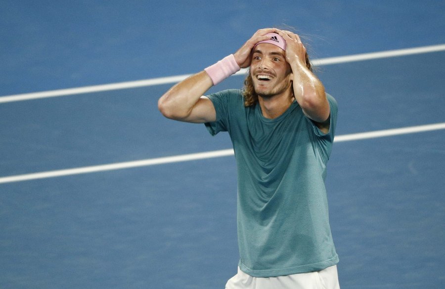 Tsitsipas: Prvi put sam pio alkohol sa Nadalom i Federerom i napio se