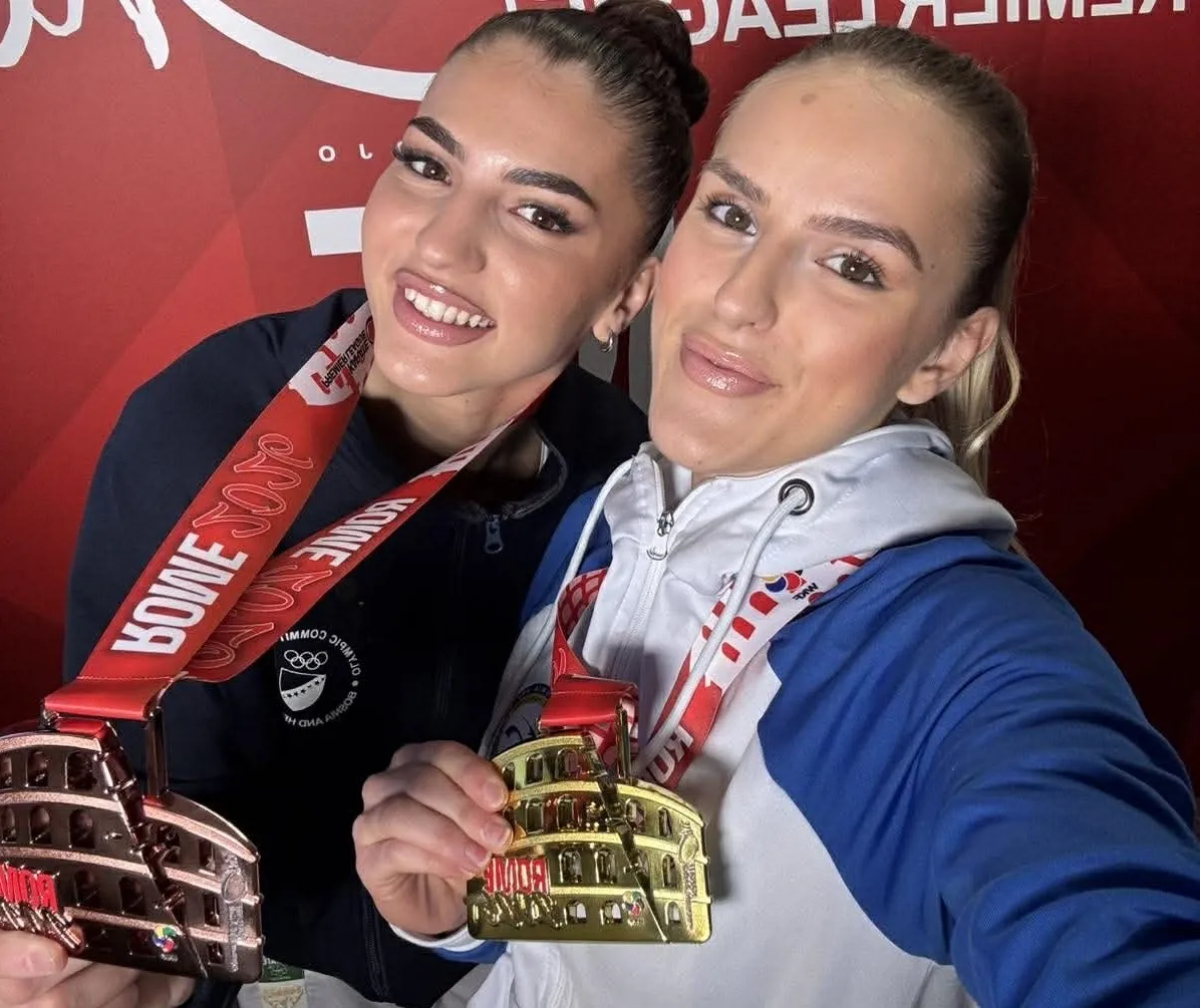 Sestre Sipović pokorile Rim: Nejra donijela prvu zlatnu medalja u ...