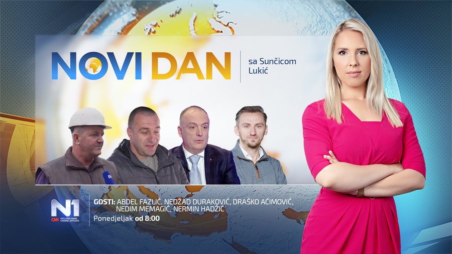 Brojne zanimljive teme u Novom danu: Rudari, AI i priča o Mundijalu