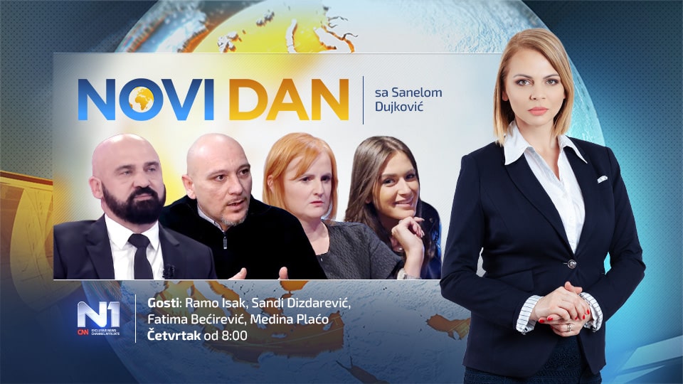 Ramo Isak, ministar unutrašnjih poslova FBiH gost Novog dana