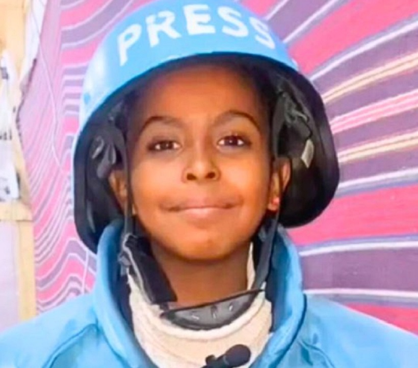 Najmlađa novinarka koja izvještava o ratu u Gazi