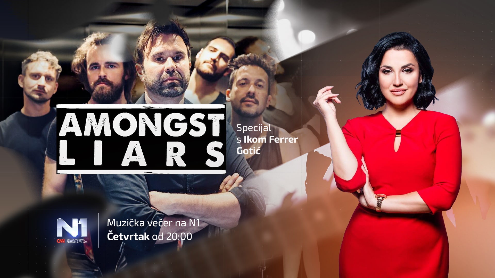 AMONGST LIARS in exclusive interview with N1's Ika Ferrer Gotić